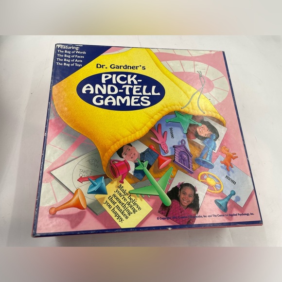 Games | Pick And Tell Games Dr Gardners 1994 Creative Therapeutics ...